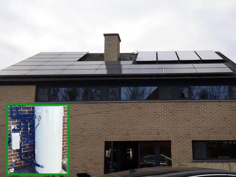Split Solar Water Heater - SolAqua